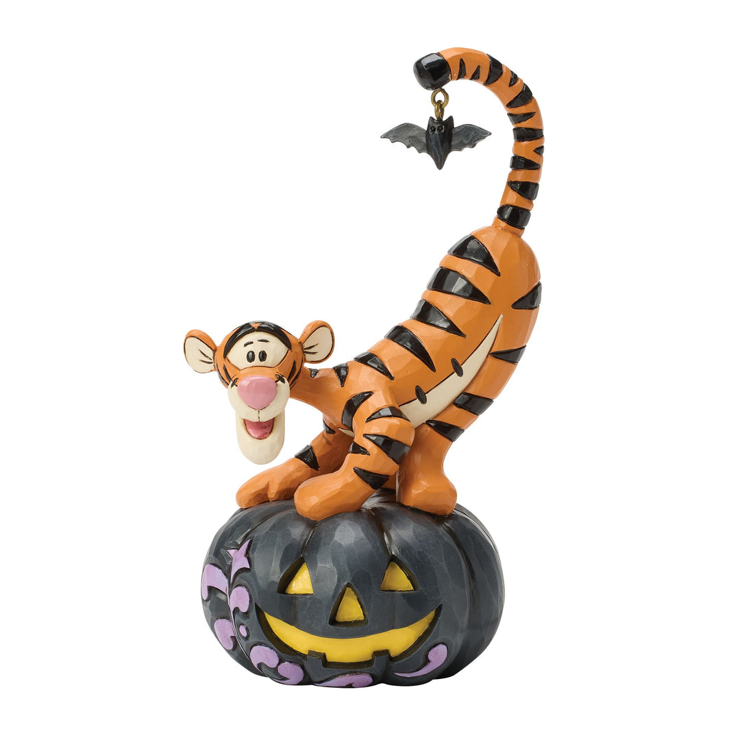 Bat-tastic Fun (Tigger on Jack-O-Lantern Figurine) – Jim Shore Designs UK