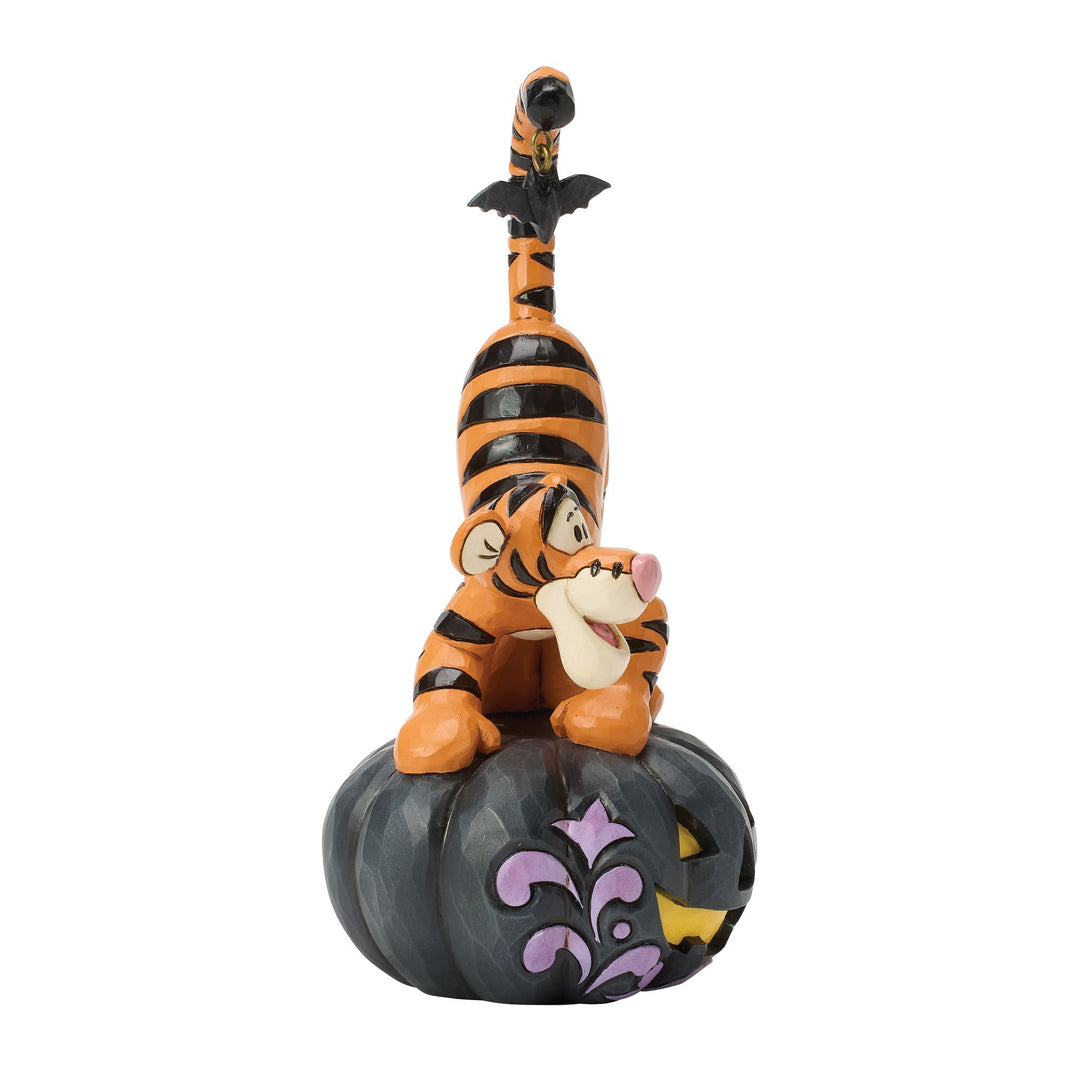 Bat-tastic Fun (Tigger on Jack-O-Lantern Figurine) – Jim Shore Designs UK