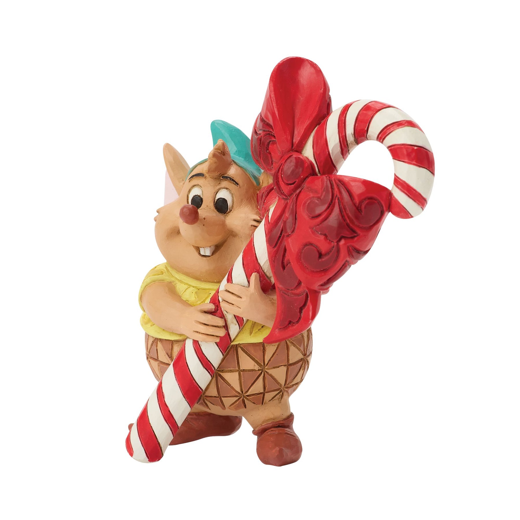 Gus Candy Cane Mini Figurine – Jim Shore Designs UK
