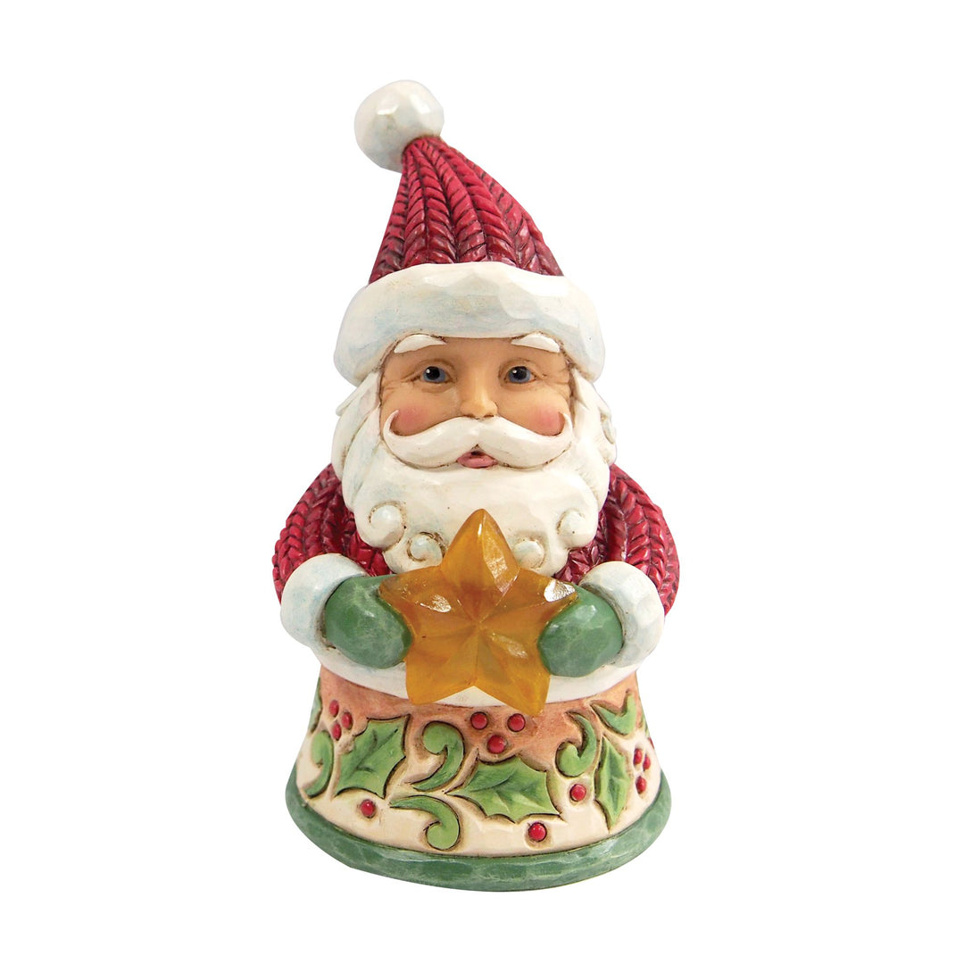 Santa Holding Star Mini Figurine – Jim Shore Designs UK